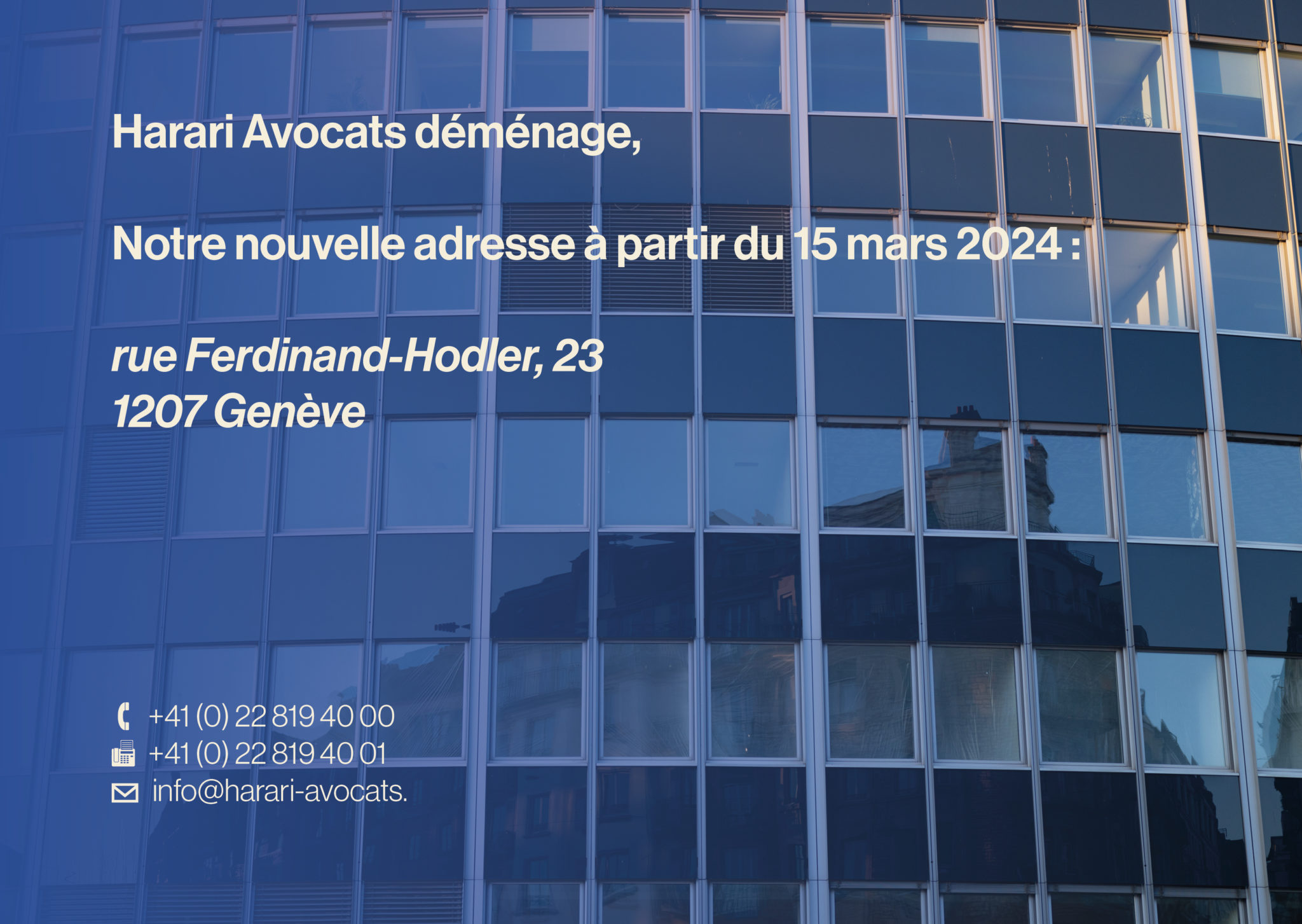 étude d'avocats basée sur Genève - Harari Avocats